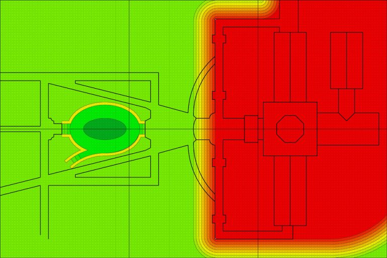 5 topo-map 1000 - Lewis Ginter Botanical Garden