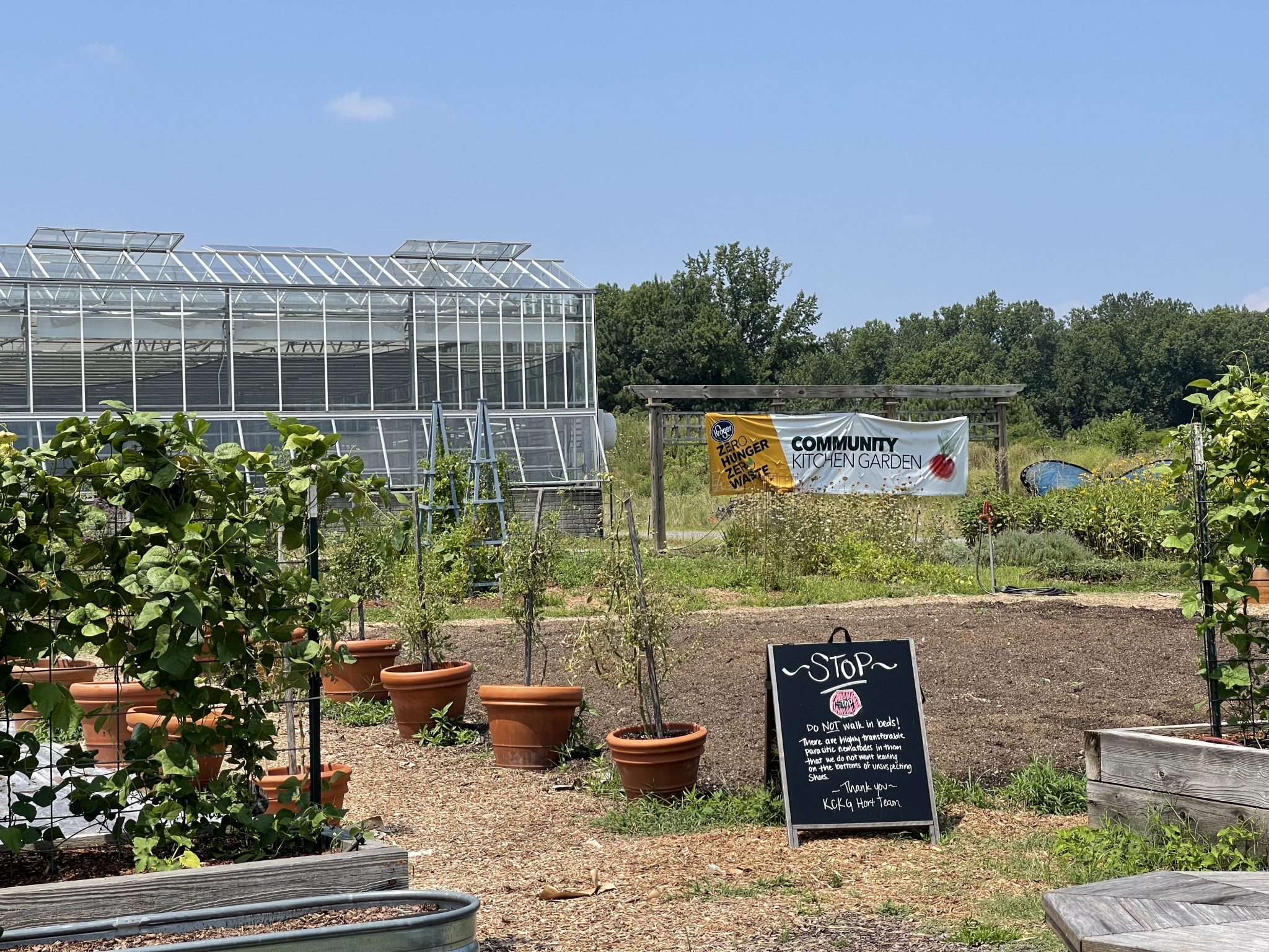 Renovating the Kroger Community Kitchen Garden