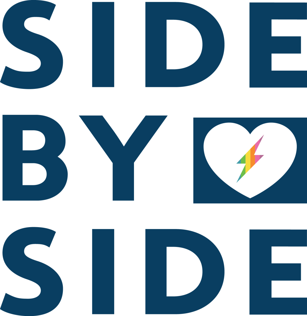 Side By Side Logo Final Blue On White (1) - Lewis Ginter Botanical Garden