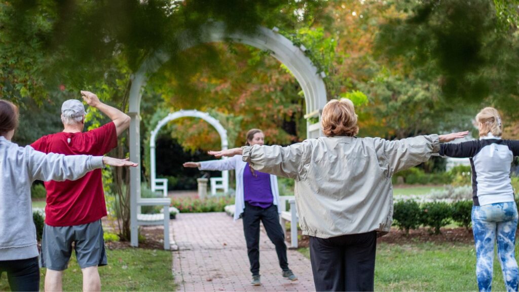 The 5 Elements Form of Tai Chi - Lewis Ginter Botanical Garden