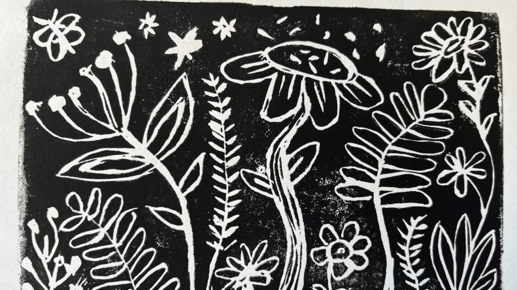 Linocut Printing with Michelle Israel - Lewis Ginter Botanical Garden
