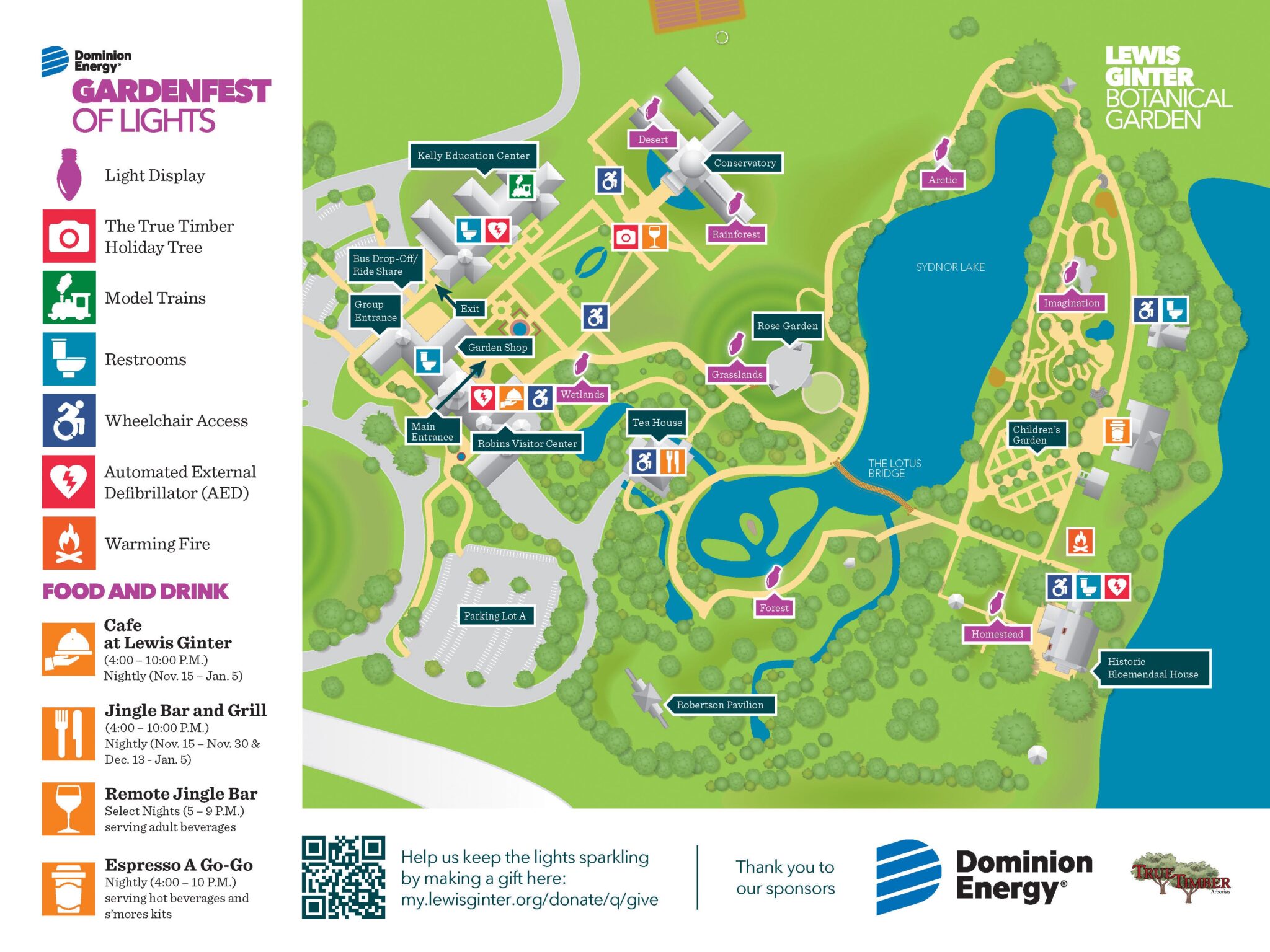 Dominion GardenFest of Lights at Lewis Ginter Botanical Garden