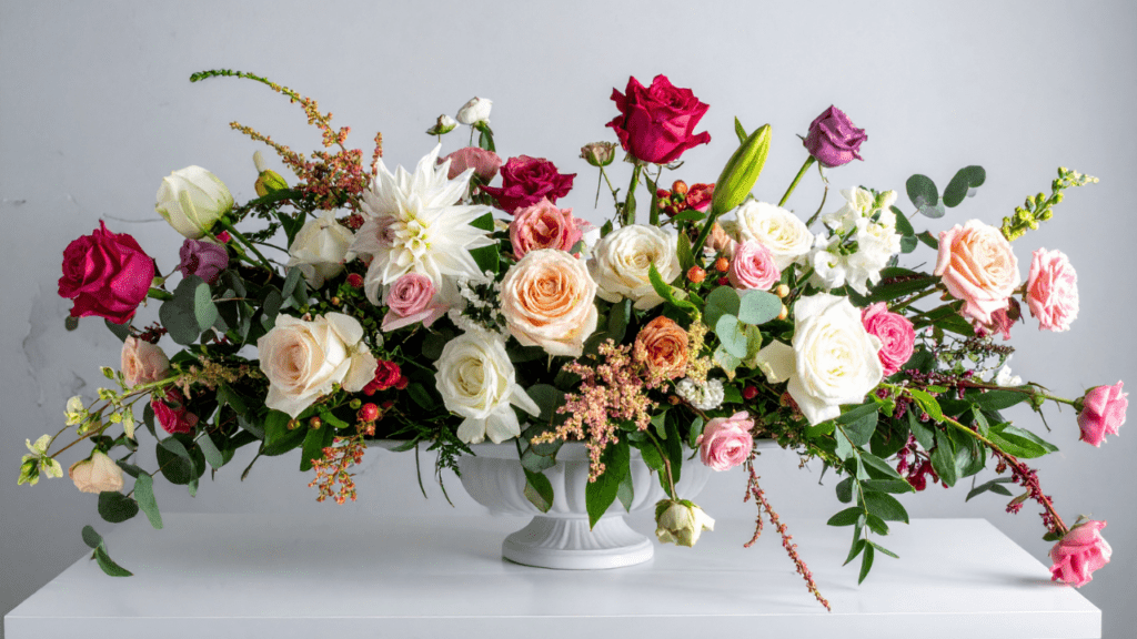 Basic Floral Design Stock Photo - Lewis Ginter Botanical Garden